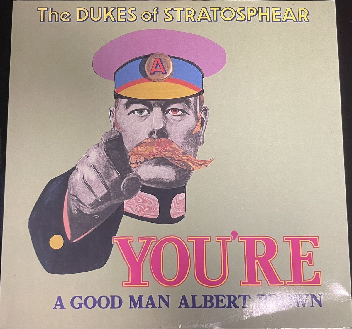 【やや傷や汚れあり】【XTCコレクション放出】 UKオリジナル盤 XTC変名 THE DUKES OF STRATOSPHEAR YOURE ...