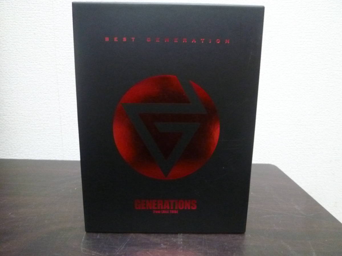 【目立った傷や汚れなし】☆ GENERATIONS from EXILE TRIBE BEST GENERATION エグザイル ジェネレーションズ CD+DVD ＋写真集 中古激安1円 ...