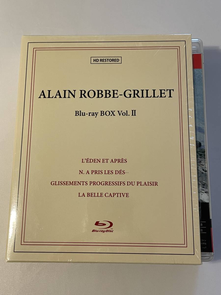 【目立った傷や汚れなし】アラン・ロブ=グリエ Blu-ray BOX II（限定生産）『快楽の漸進的横滑り』『エデン、その後』『Nは骰子を振った…』『囚われの美女』の落札情報詳細 - ヤフオク ...