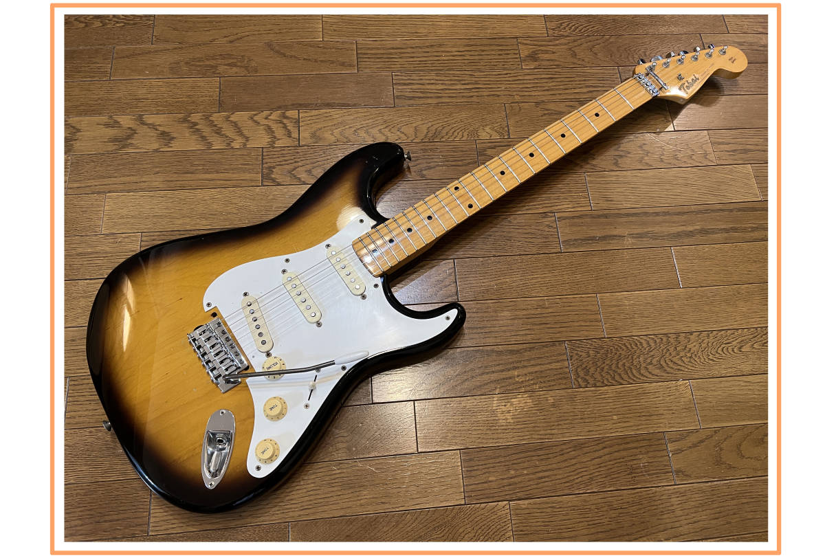 【やや傷や汚れあり】極上サウンド Tokai Gold Star 80年代+FENDER純正ノイズレスPU 低弦高 ストラトキャスター ...