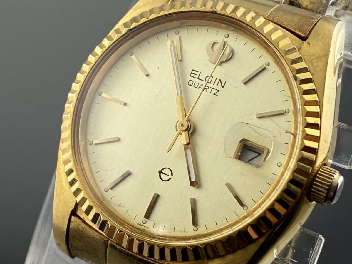 【中古】1円～エルジン ELGIN 両面式 メンズ 腕時計 クォーツ 電池交換済 稼働 WO391の落札情報詳細 - ヤフオク落札価格検索 ...