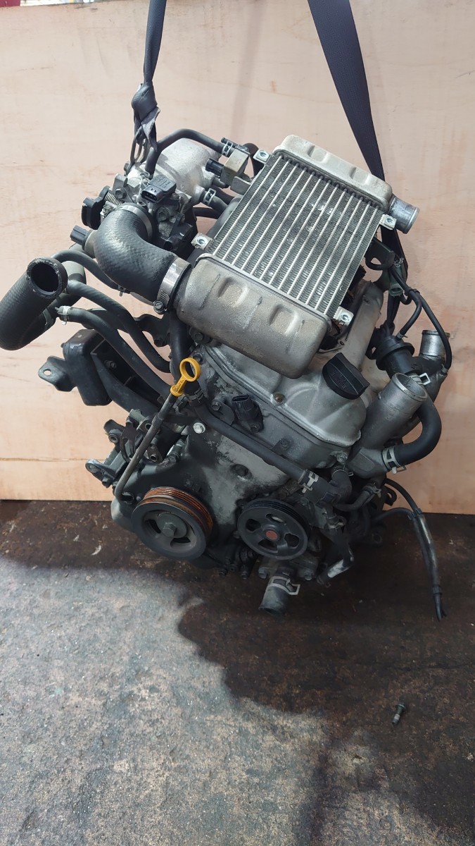 【傷や汚れあり】ジムニー AZオフロード JB23W JM23W E/G エンジン K6A 4型 4WD ICターボ タービン 約5万キロ走行 (1型2型3型4型5型6型7型8型9型10型の ...