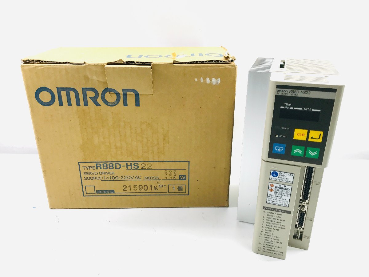 【未使用に近い】★中古動作品 OMRON R88D-HS22 AC SERVO DRIVERの落札情報詳細 - Yahoo!オークション落札 ...