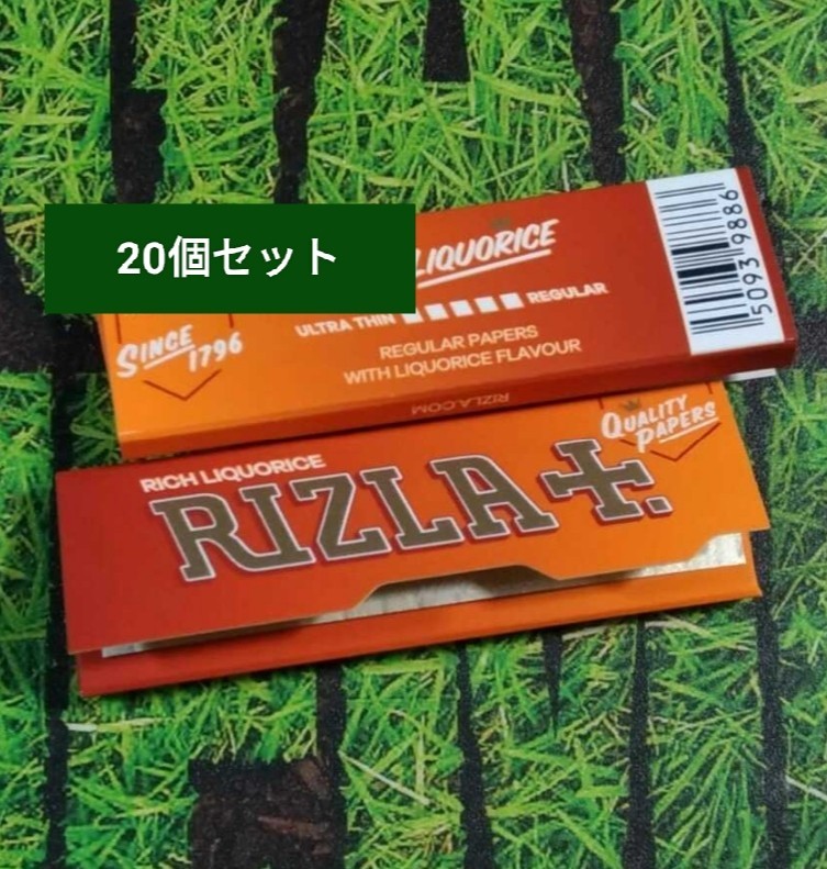 【未使用】20個セット ☆ RIZLA リズラ リコリス ペーパー 手巻き タバコ 巻紙の落札情報詳細 - ヤフオク落札価格検索 オークフリー