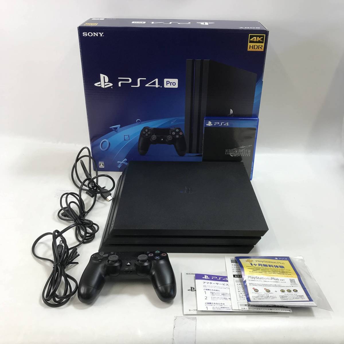 【やや傷や汚れあり】PlayStation 4 Pro FINAL FANTASY VII REMAKE Pack(HDD:1TB) 型番: CUHJ-10036【商品番号:0301】の落札 ...