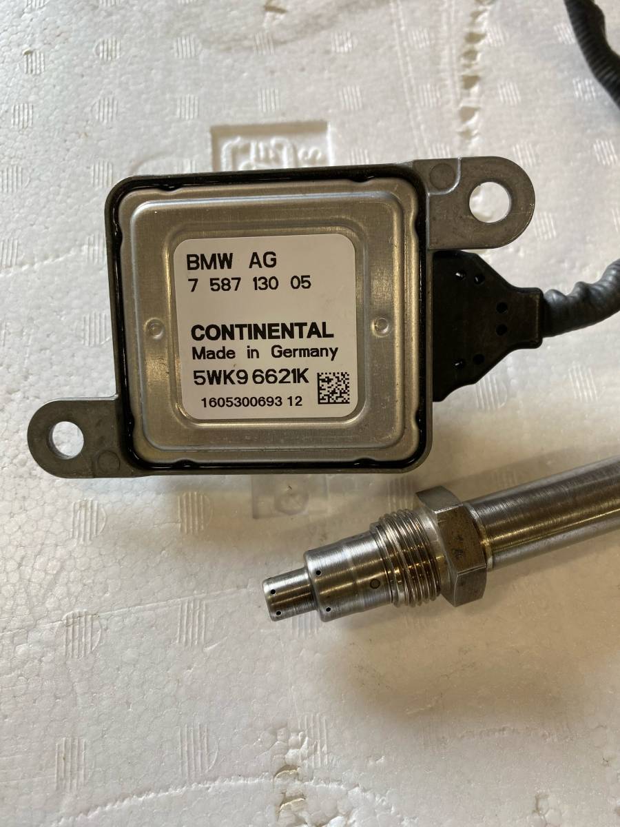 【傷や汚れあり】BMW 純正 ノックスセンサー 5WK9 6621K NOx Exhaust Gas Sensor 11787587130 7 ...