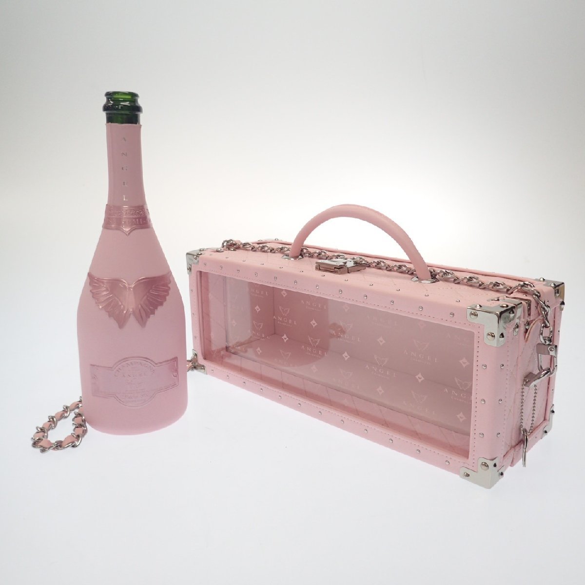 【やや傷や汚れあり】エンジェル ドゥミセック ロゼ ピンク 12.5％ 750ml 空き瓶 ANGEL【CC】の落札情報詳細 - ヤフオク落札価格検索 オークフリー