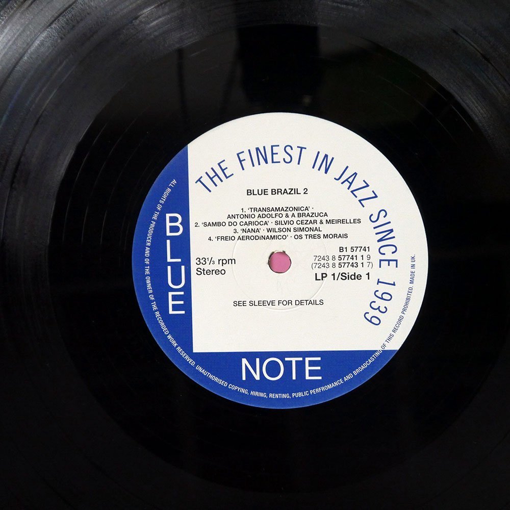 【やや傷や汚れあり】VARIOUS/BLUE BRAZIL VOL. 2 (BLUE NOTE IN A LATIN GROOVE)/BLUE ...