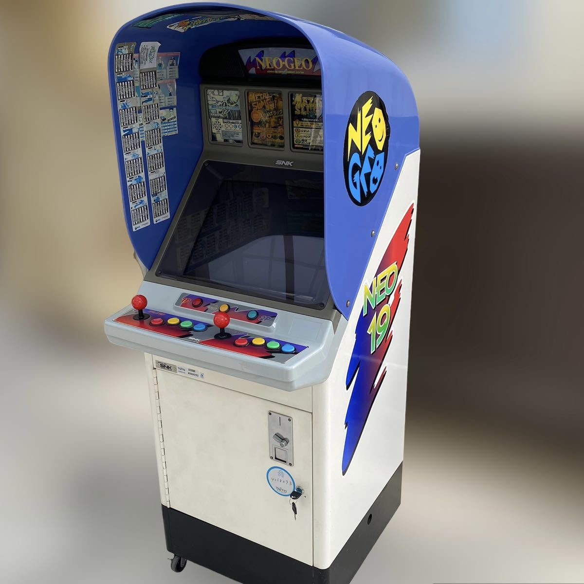 【傷や汚れあり】1円〜 動作品 ソフト12本付き SNK MVS筐体 メタルスラッグ 1 2 X マジカルドロップ3 NEO GEO ネオジオSC19 パズルボブル NEO19 ポップの落札 ...