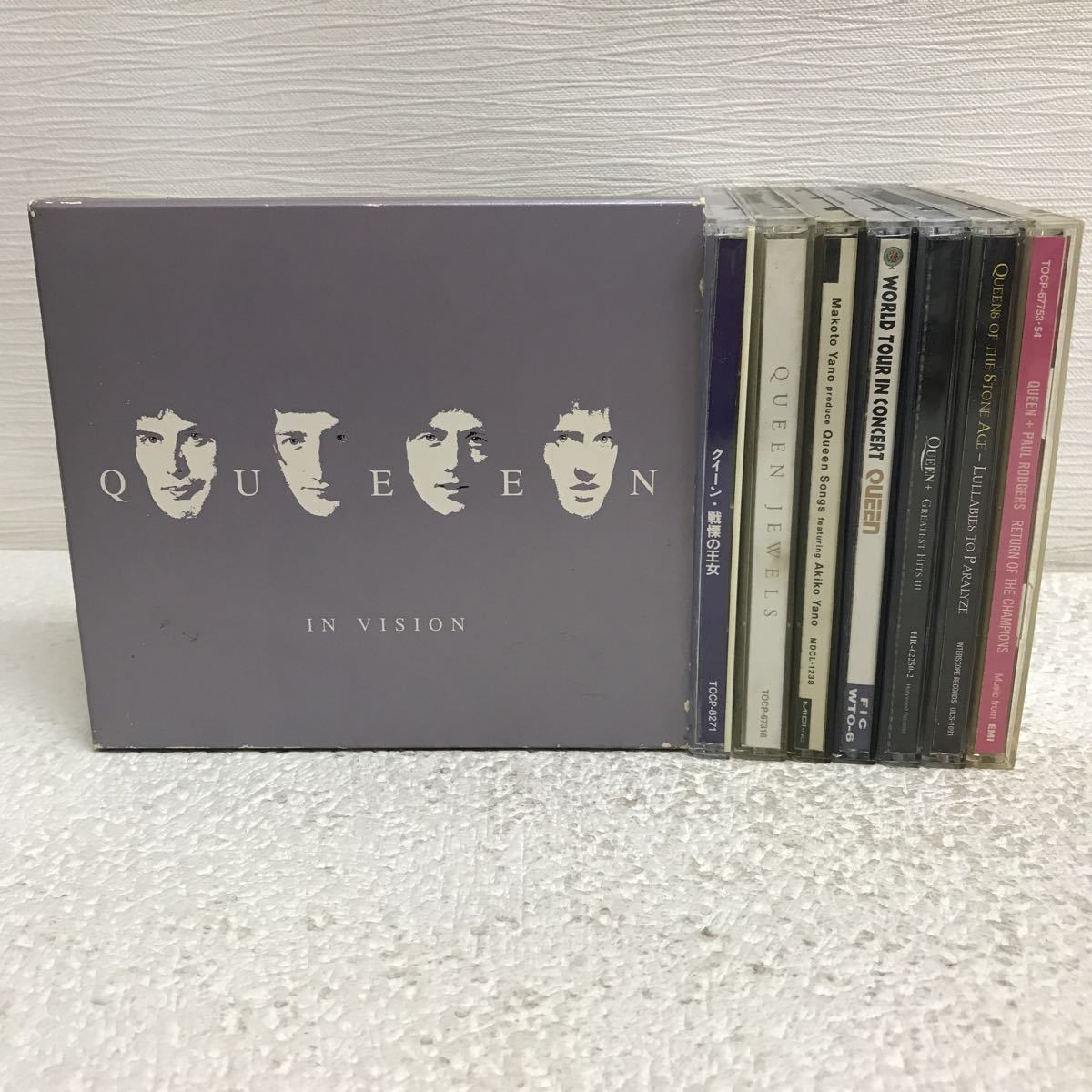 【やや傷や汚れあり】I0608A5 クイーン CD 8巻セット QUEEN IN VISION JEWELS 戦慄の王女 RETURN OF ...