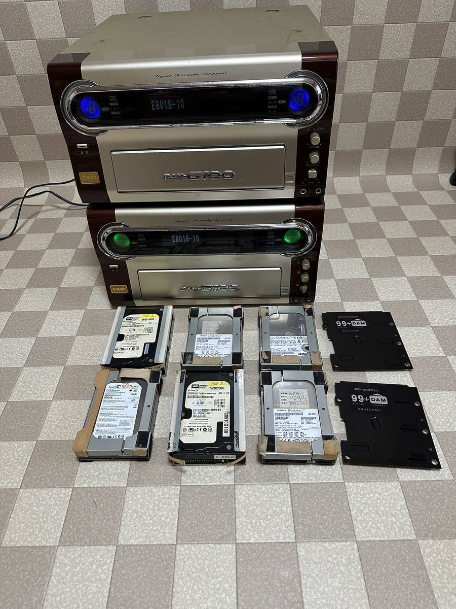 【傷や汚れあり】第一興商 DAM-G100 （2点）カラオケ機器 オーディオ機器 ※ ジャンク品 2個口発送の落札情報詳細 - Yahoo!オークション落札価格検索 オークフリー