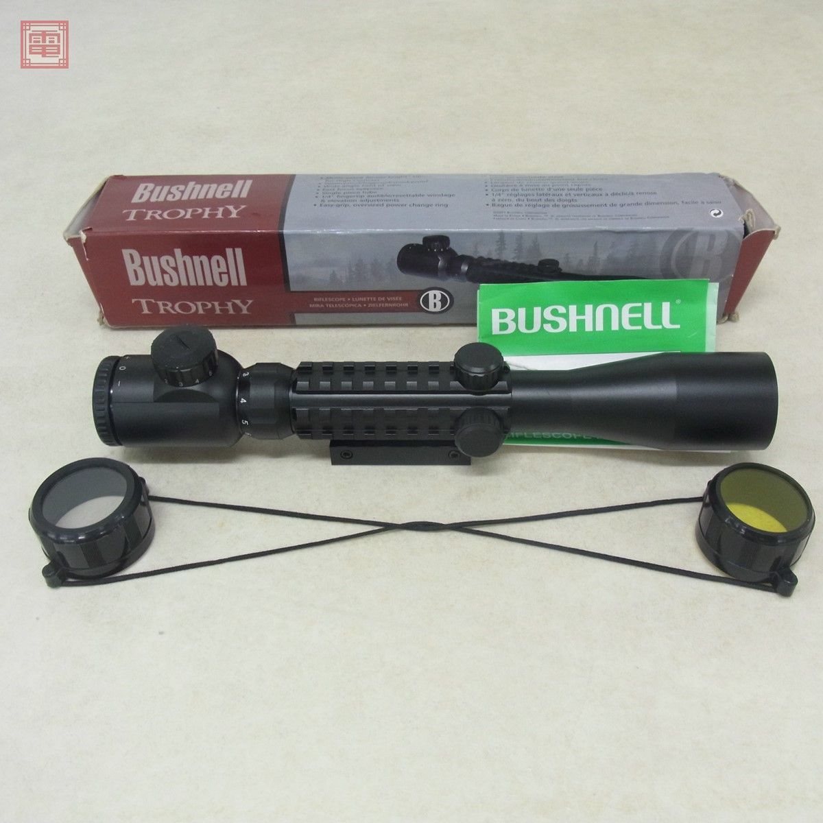 【傷や汚れあり】Bushnell TROPHY ブッシュネル トロフィー 3-9×40 ライフルスコープ 【20の落札情報詳細 - Yahoo!オークション落札価格検索 オークフリー