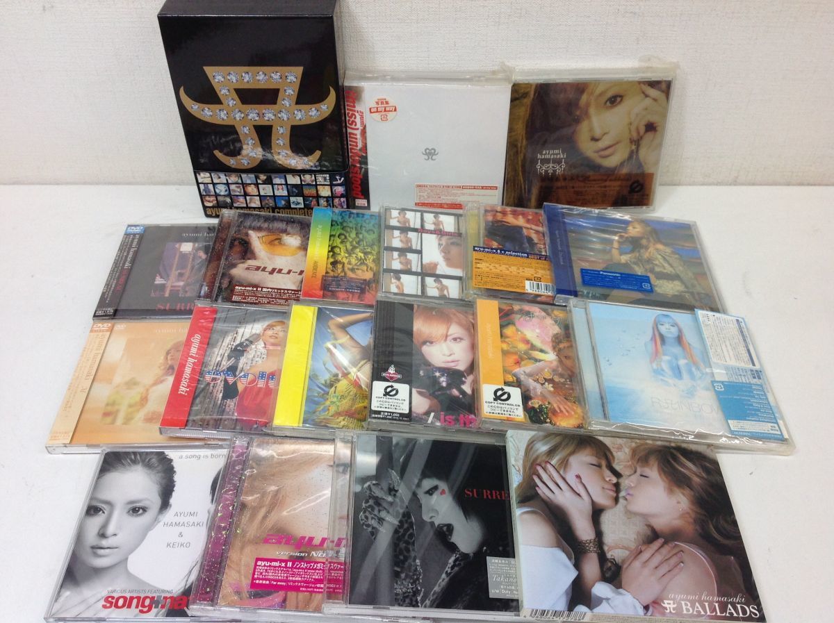 【中古】営FU984-80【浜崎あゆみ★DVD/CDまとめ】 Complete clip box/understood/AUDIENCE/evolution/＆/SURREAL 他の落札情報 ...