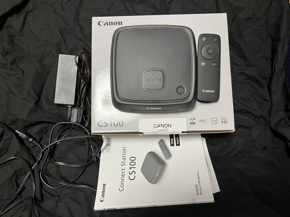 【未使用】Canon Connect Station CS100 キヤノン Canon デジタルフォトストレージの落札情報詳細 - ヤフオク ...