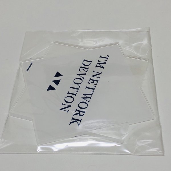 【未使用】M4573 セブンネットショッピング限定購入特典 アクリルコースターのみ TM NETWORK DEVOTION 7net ...