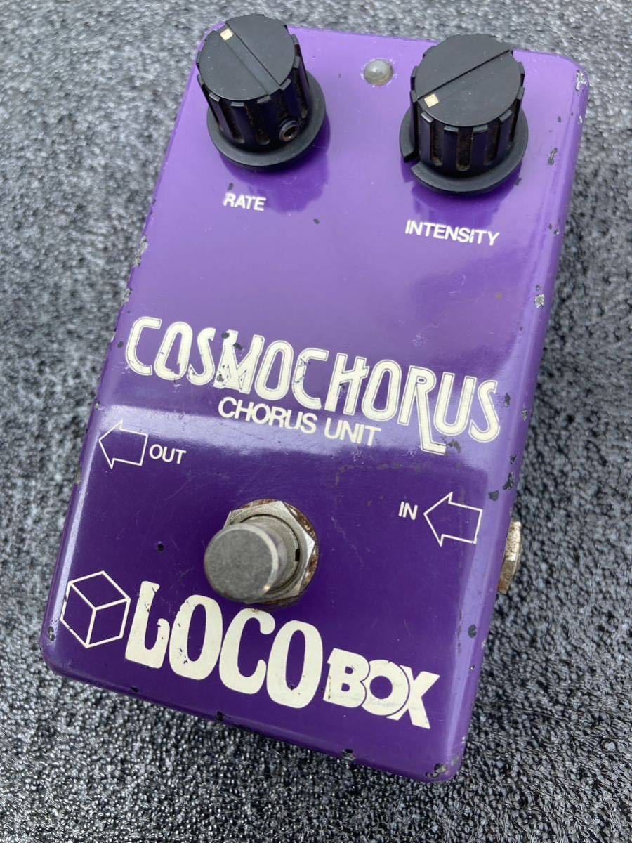 【傷や汚れあり】JAPAN VINTAGE EFFECTOR LOCOBOX COSMO CHORUS UNIT 1970年代〜1980年代 ...