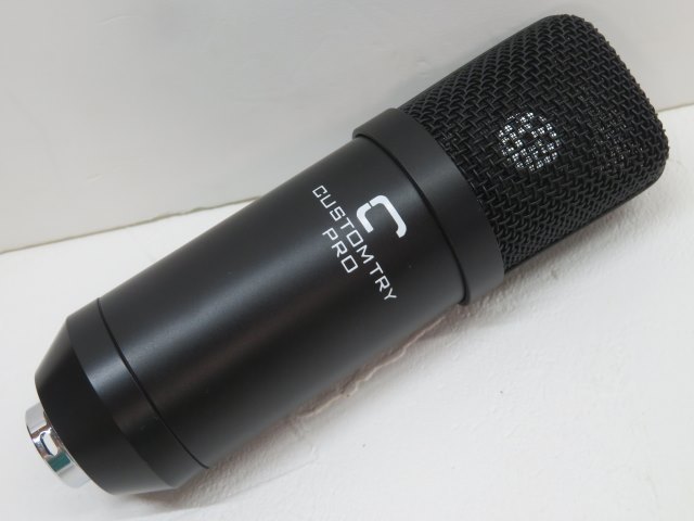 【傷や汚れあり】 CUSTOM TRY PRO コンデンサーマイク カスタムトライ microphone USED 80699 ！！の落札情報 ...
