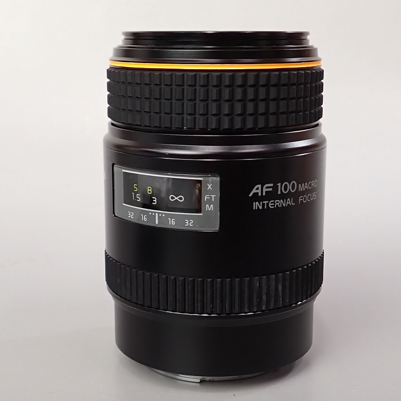【目立った傷や汚れなし】FK-8438 MINOLTA AF100 MACRO INTERNAL FOCUS TOKINA AT-X 100 ...