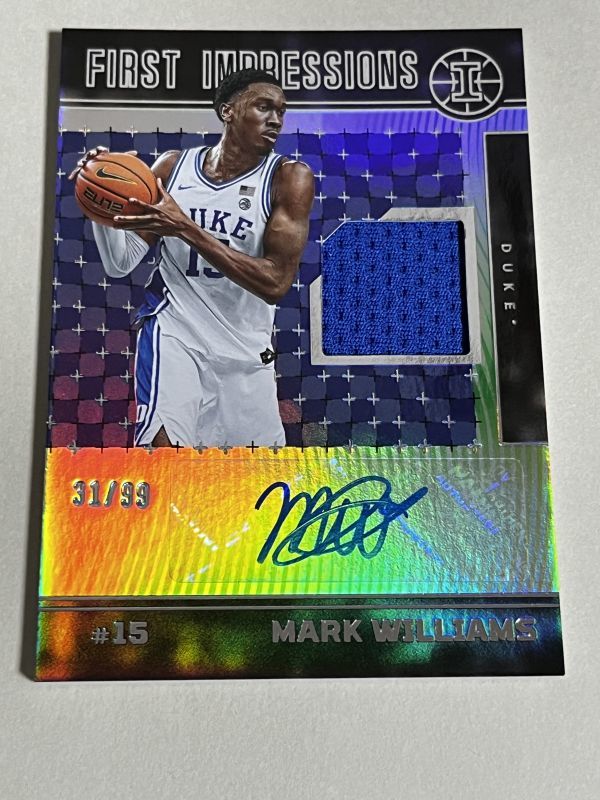 【目立った傷や汚れなし】【RC】 Mark Williams マーク・ウィリアムズ 2022-23 Panini Chronicles ...