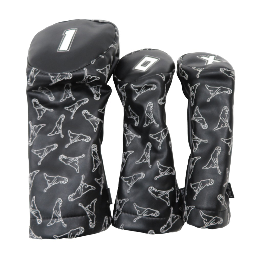 【目立った傷や汚れなし】PING ピン ヘッドカバー 3点セット ミスターピン ブラック系 DR/FW/UT [240001938743] ゴルフウェアの落札情報詳細 - Yahoo ...