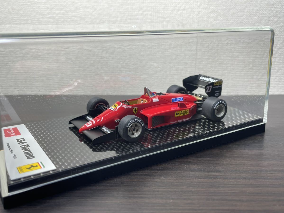 【目立った傷や汚れなし】1/43 Make Up Ferrari 156 Fiorano Presentation 1985 EIDOLON ...
