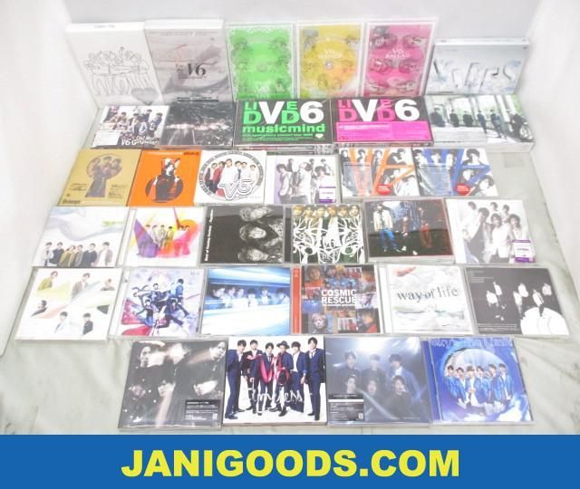 【やや傷や汚れあり】V6 CD/DVD/Blu-rayセット LIVE TOUR 2017 The ONES/For the 25th anniversary/SUPER Very Best ...