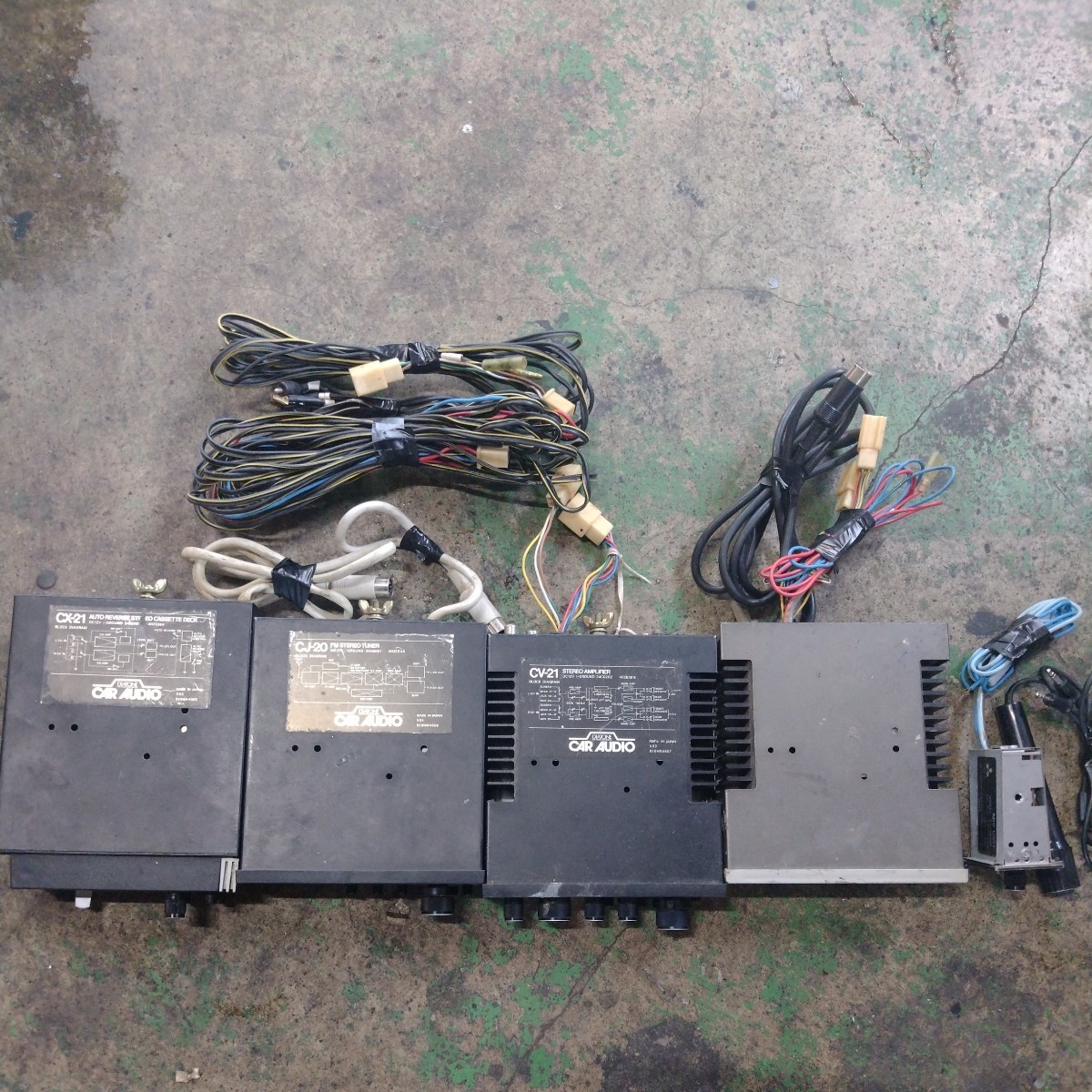 【やや傷や汚れあり】ダイヤトーン カーオーディオ CX-21 CV-21 CJ-21 アンプ マイクユニット マイク 配線セットの落札情報詳細 ...