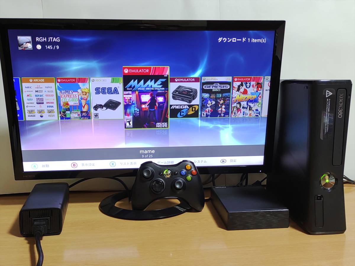 【やや傷や汚れあり】Xbox360 S 2TB+1TB RGH (Corona) [N460]の落札情報詳細 - ヤフオク落札価格検索 オークフリー