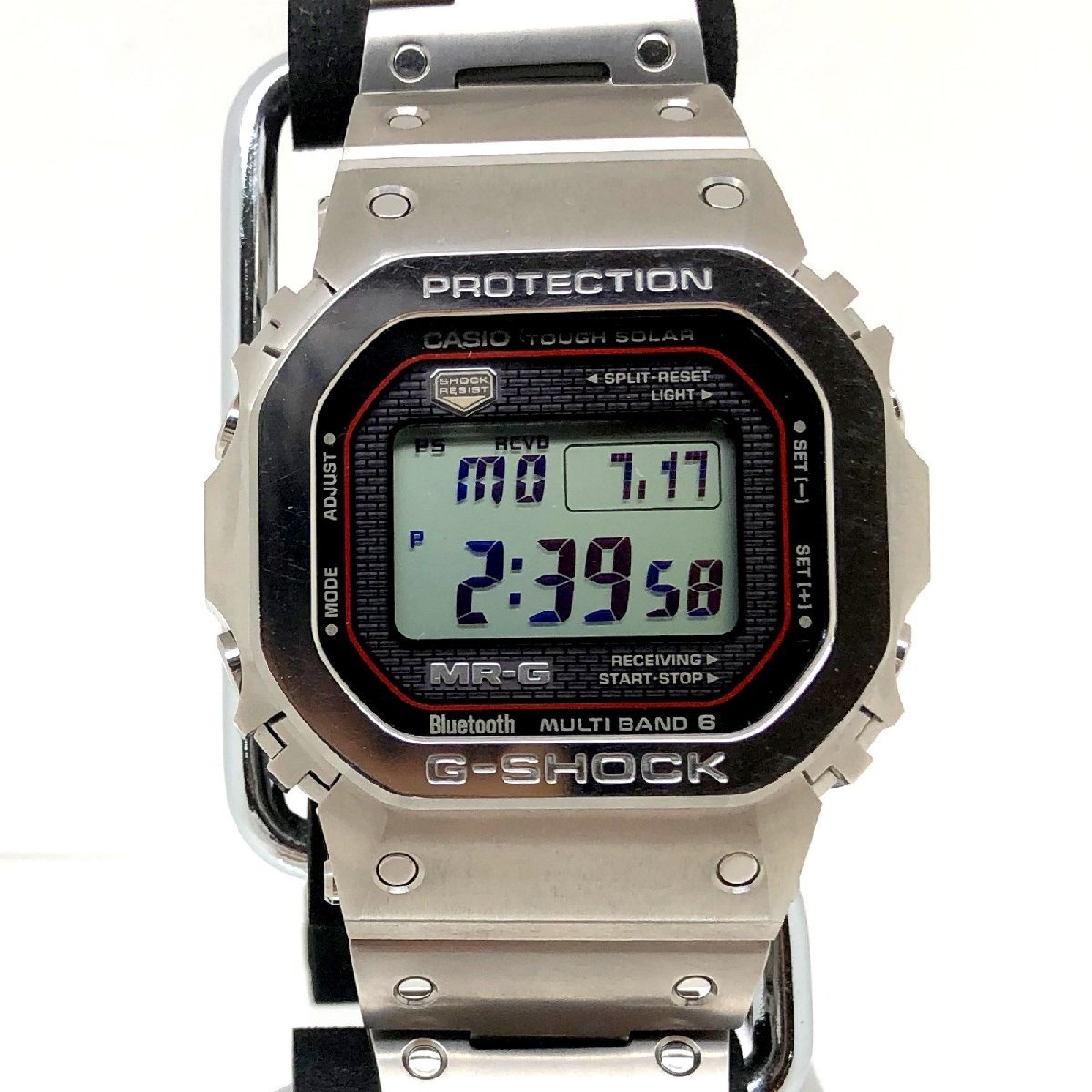 【やや傷や汚れあり】中古 G Shock ジーショック Casio カシオ 腕時計 Mrg B5000d 1jr デジタル 電波ソーラー