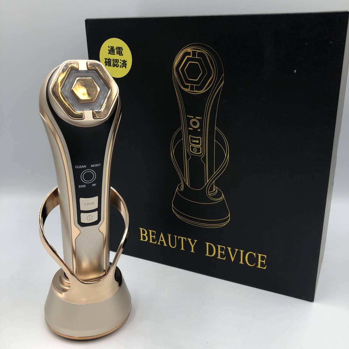 【目立った傷や汚れなし】【通電確認済】Vimaydo 美顔器 RF美顔器 イオン導出 イオン導入 EMS USB充電式 男女兼用/Y8503-Q3の落札情報詳細 - ヤフオク落札価格検索 オークフリー