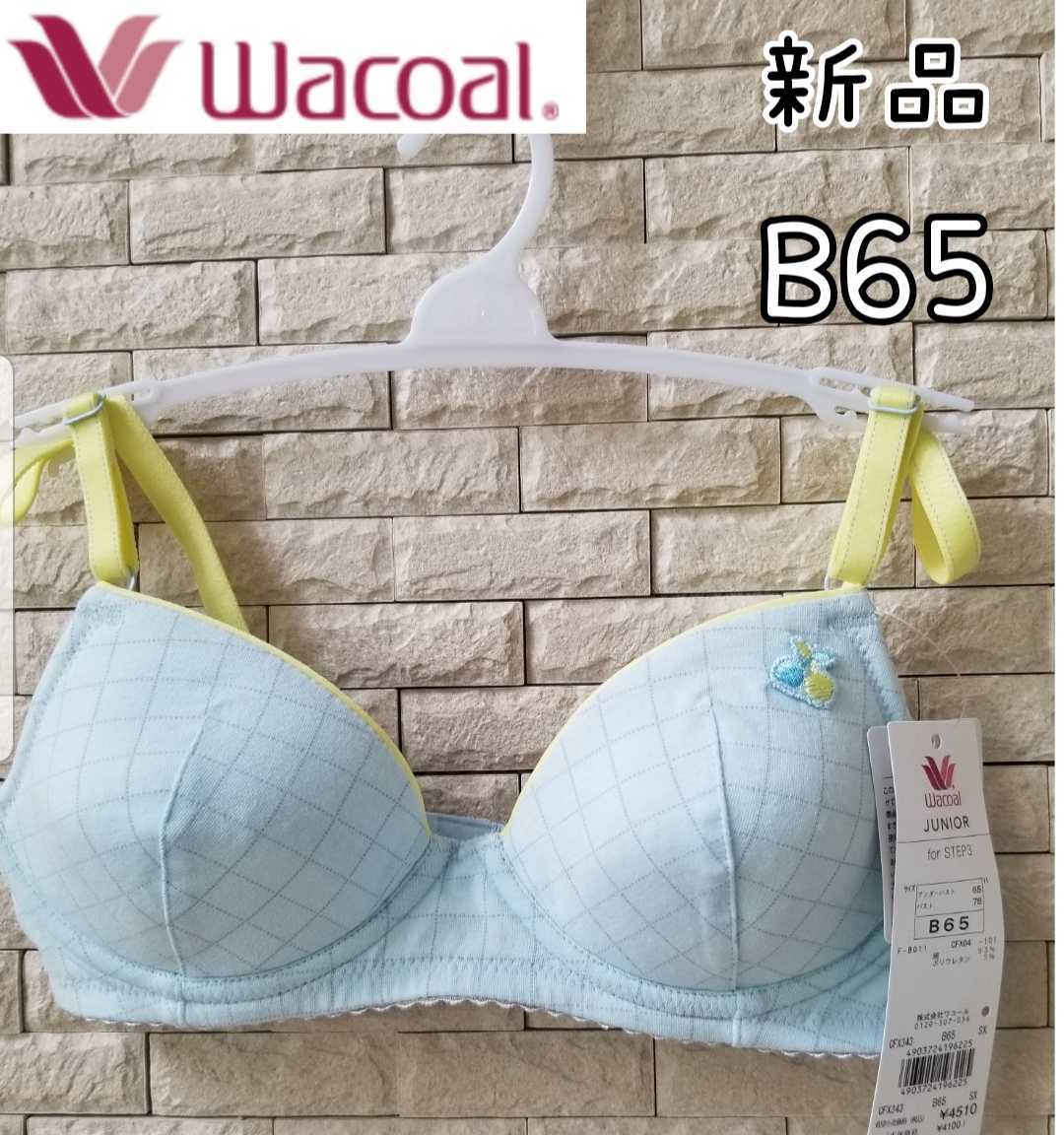 【未使用】送込 新品 Wacoal ワコール ノンワイヤー ジュニアブラ ブラ B65 ブラジャー レディース 綿100% ワコールジュニア 高校生 中学生 水色の落札情報詳細 - Yahoo ...