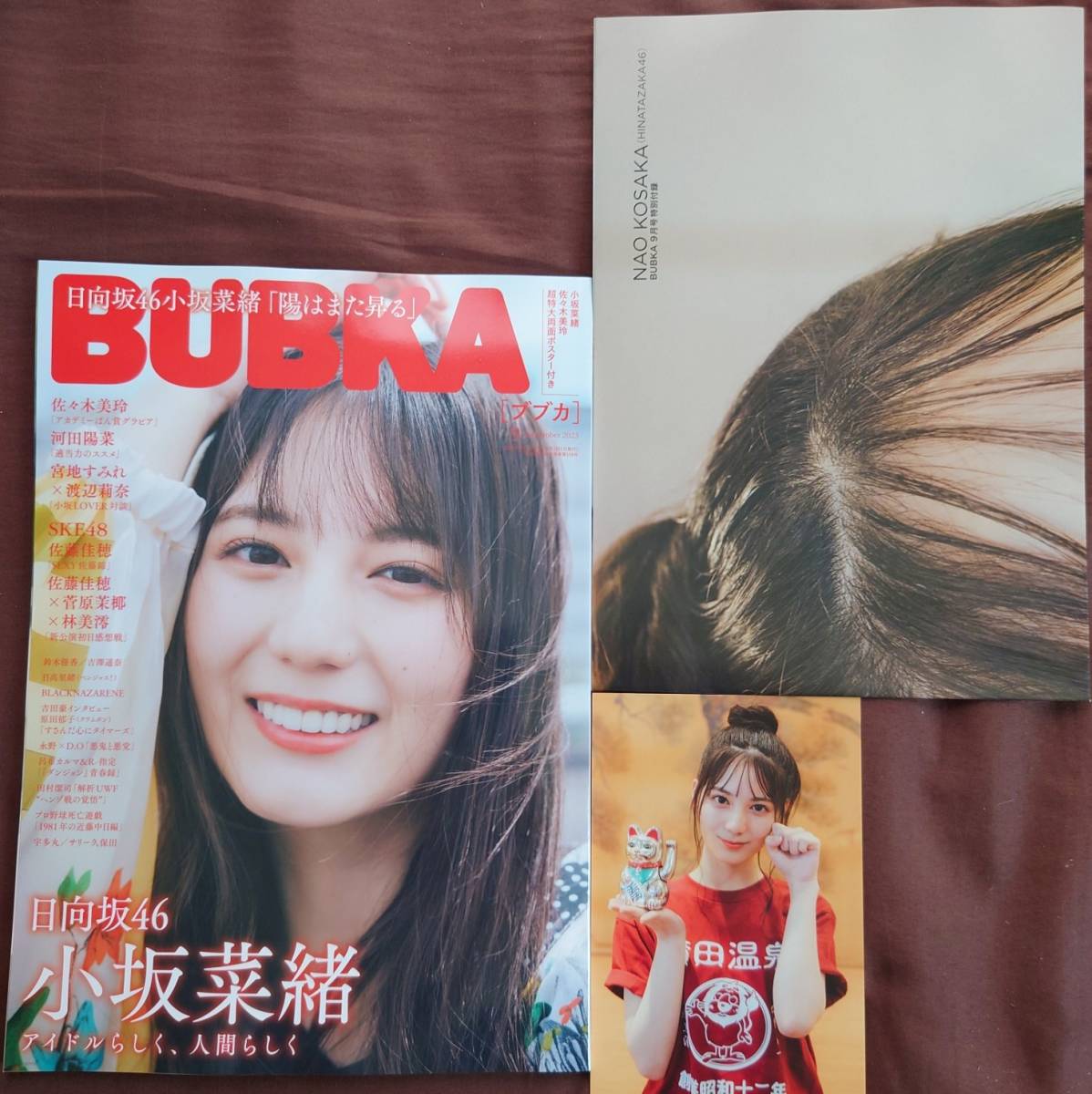 【目立った傷や汚れなし】BUBKA(ブブカ) 2023年9月号 HMV＆BOOKS online 特典ポストカード付属 日向坂46 小坂菜緒 佐々木美玲 河田陽菜 応募券無し ②の落札情報詳細 ...