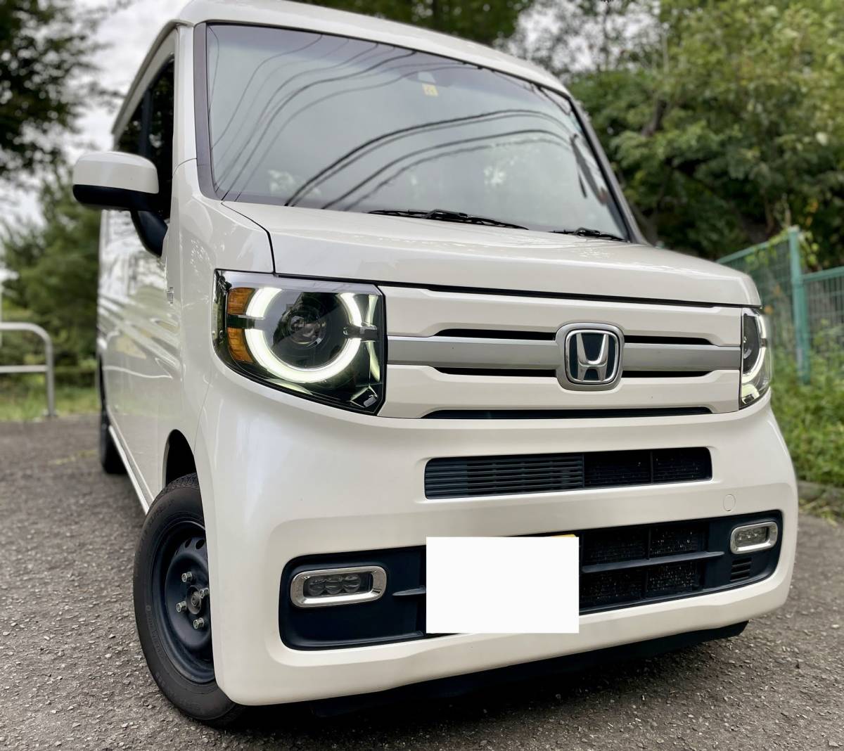 【走行距離 152,000 km】【1円 車検付】禁煙 美車 N-VAN +スタイル ファン・ターボ ホンダS nvan えぬばん エヌバン おしゃれ かわいい キャンプ 仕事 トランポの落札 ...