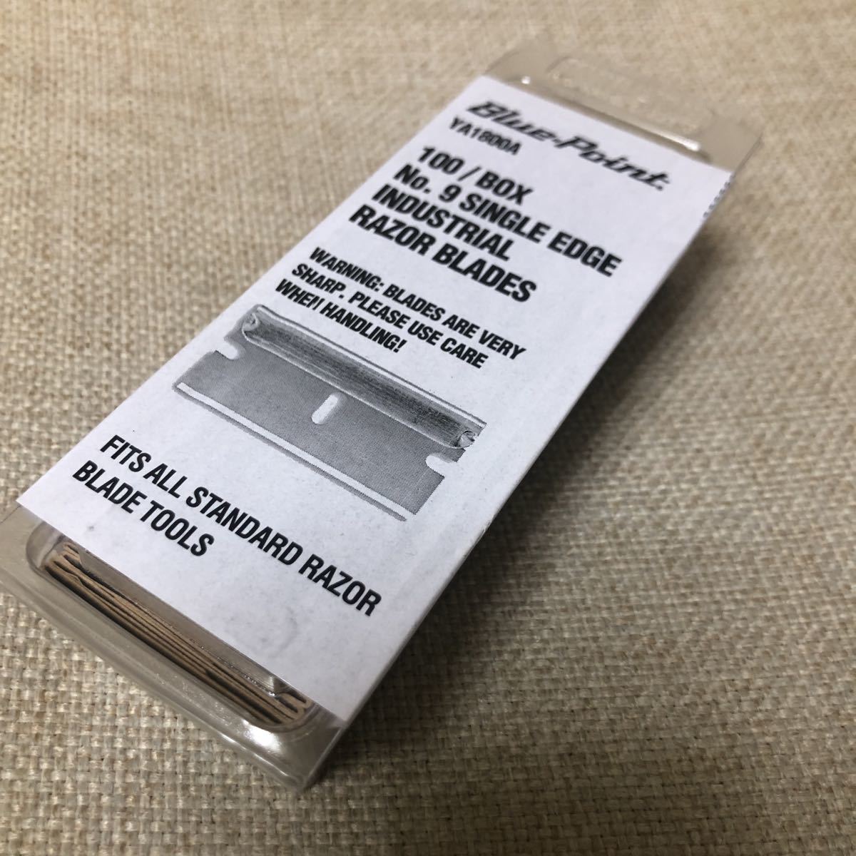 【未使用】新品 スナップオン ブルーポイント スクレーパー 替え刃 100枚セット ステッカー剥がし YA1800A snap onの落札情報 ...