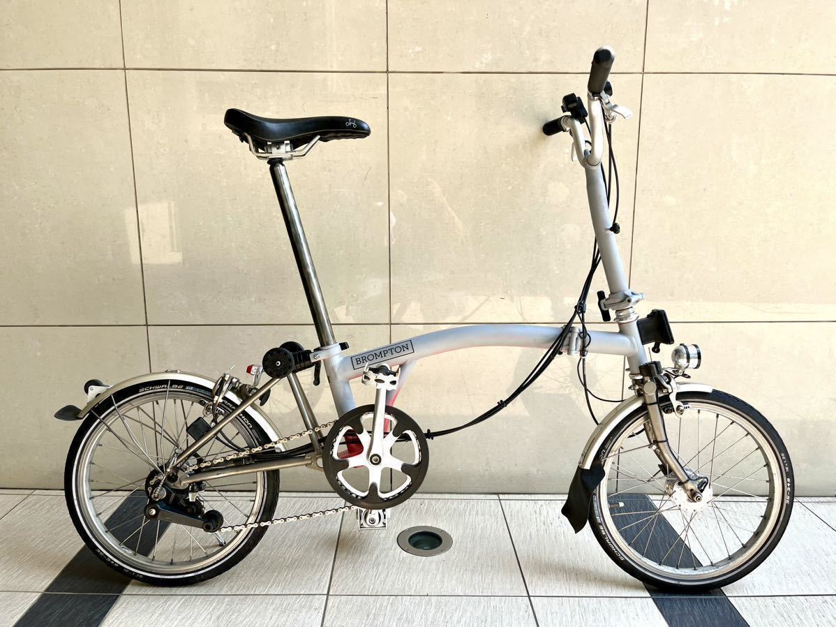 【やや傷や汚れあり】 レア！チタンモデル BROMPTON M6L-X ブロンプトン PAUL の落札情報詳細 - Yahoo!オークション ...