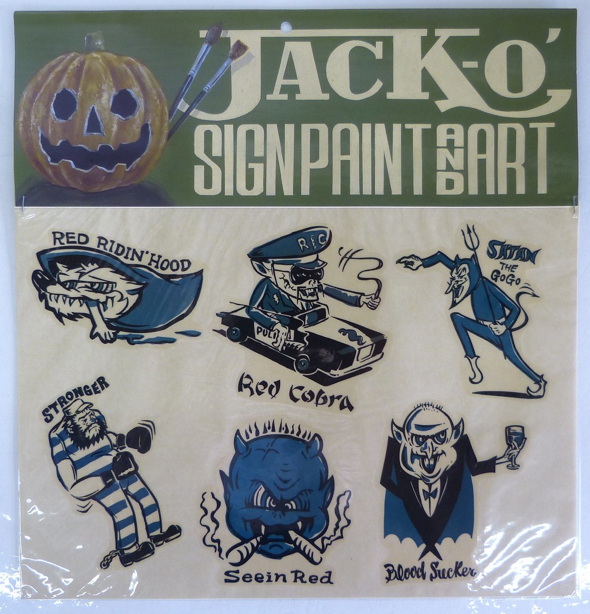 【未使用】☆保管品!ステッカー LOWBROW ART COLLECTION JACK-O'【STICER FLASH ODDIE RODS ...