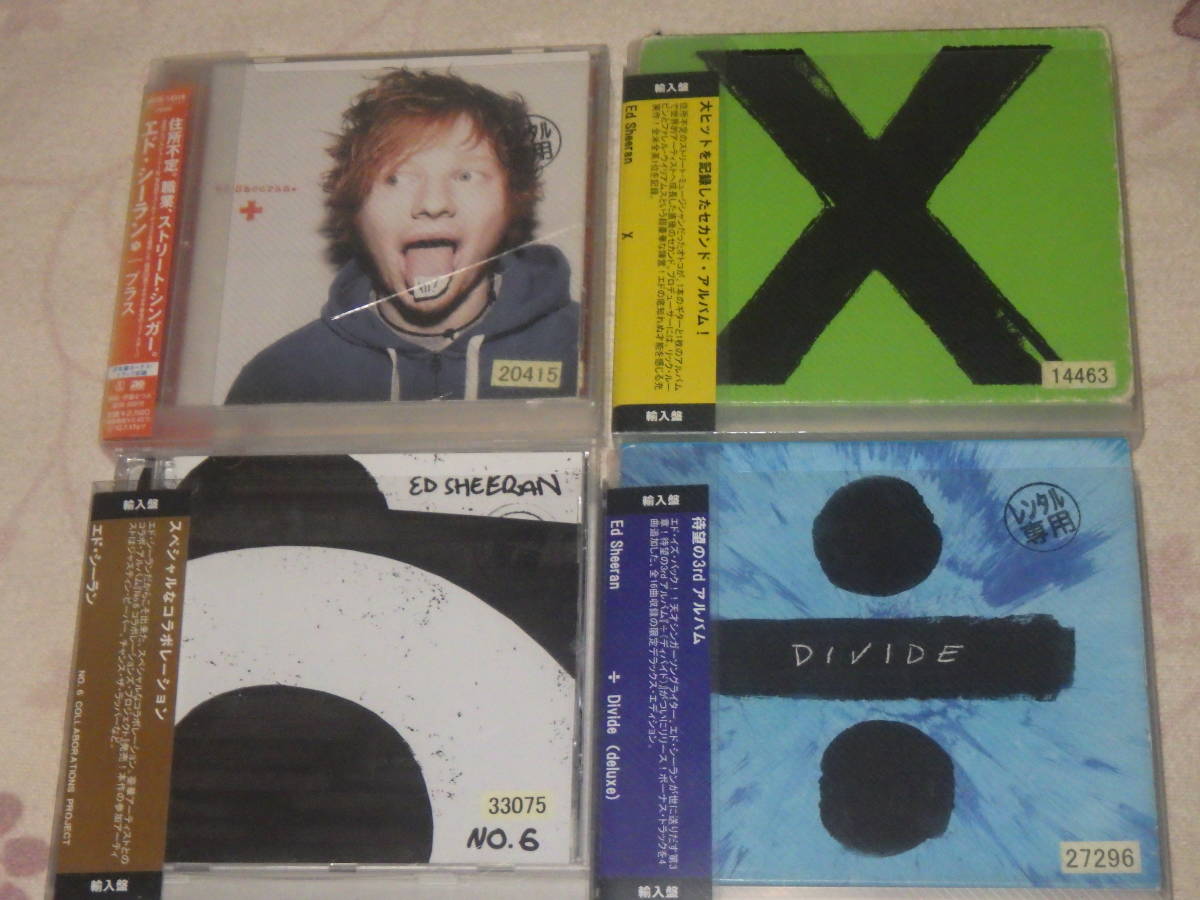 【やや傷や汚れあり】中古★cd★エド・シーラン★x★ ★÷★no 6★激レア★ライブ★ベスト★格安★4枚★4巻★4本の落札情報詳細