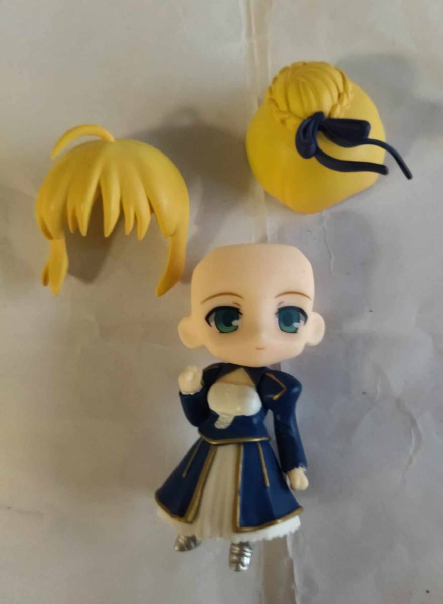 【やや傷や汚れあり】ねんどろいど ぷち フェイト セイバー フィギュア タイプムーン TYPE-MOON SD Fate stay night ...