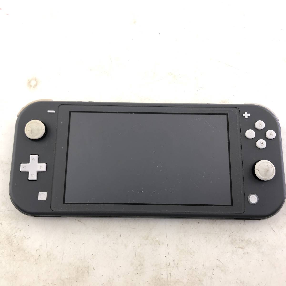 【全体的に状態が悪い】1円～【ジャンク品】Nintendo 任天堂 Switch Lite スイッチライト HDH-001 グレー 本体のみ 画面割れ 通電OK 映像映らないの落札情報詳細 ...