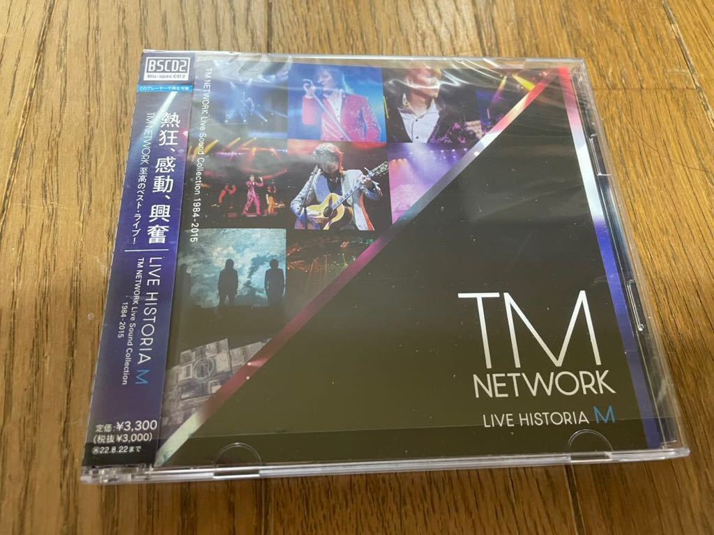 【未使用に近い】TM NETWORK CD LIVE HISTORIA M ~TM NETWORK Live Sound Collection ...