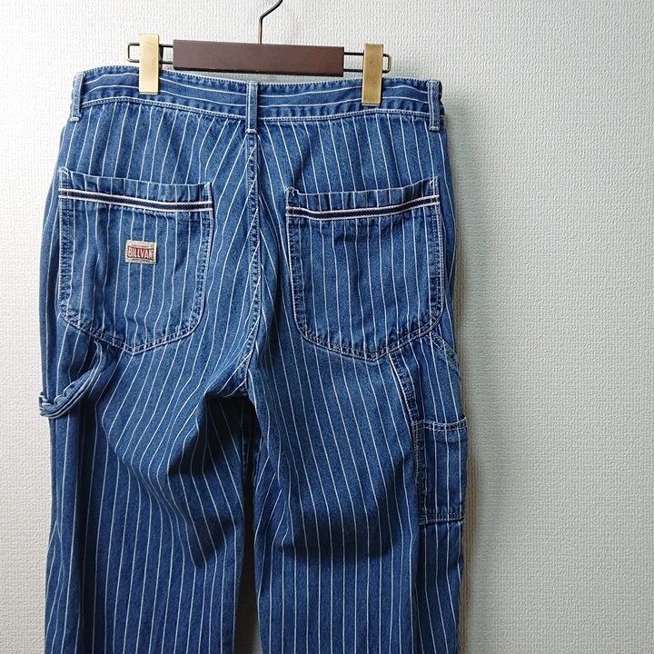 【目立った傷や汚れなし】BILLVAN ビルバン ヒューストン ウォバッシュ ペインターパンツ デニムパンツ ワークパンツ W34の落札情報詳細 - ヤフオク落札価格検索 オークフリー