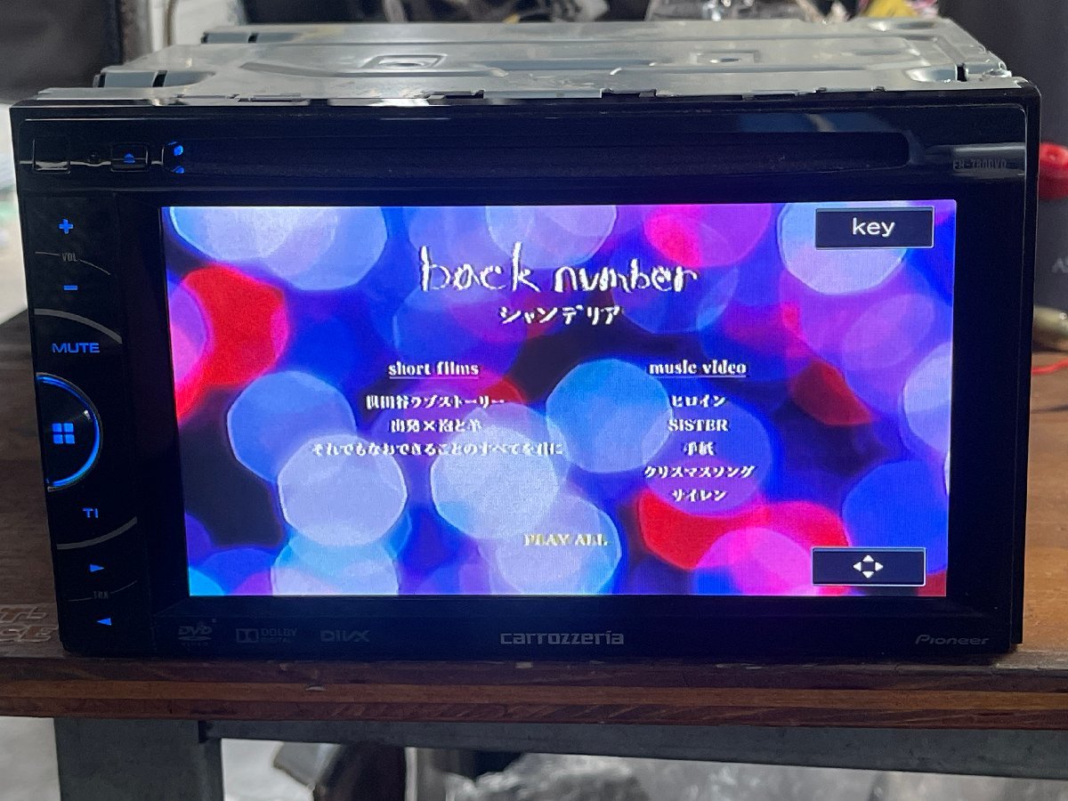 【やや傷や汚れあり】Pioneer パイオニア carrozzeria カロッツェリア FH-780DVD 2DIN DVDプレイヤー 6 ...