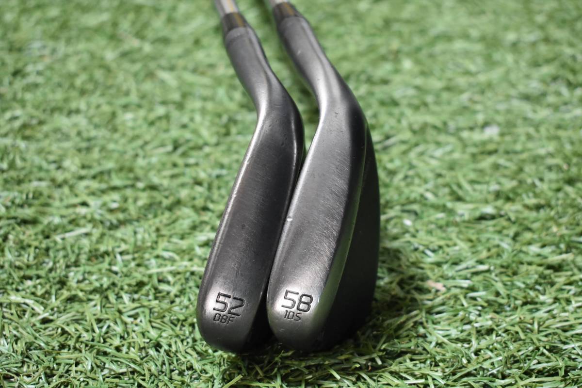 【目立った傷や汚れなし】中古 タイトリスト ボーケイ デザイン ウェッジ SM9 ジェットブラック 52度 58度 2本セット ダイナミックゴールド WEDGE 日本仕様正規品の落札情報詳細 ...