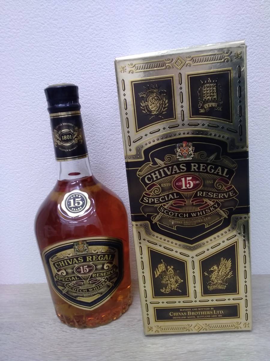 【未使用】【9082】未開栓 古酒 シーバスリーガル 15年 スペシャルリザーブ CHIVAS REGAL SPECIAL RESERVE 750ml 43% スコッチ ウイスキーの落札情報 ...