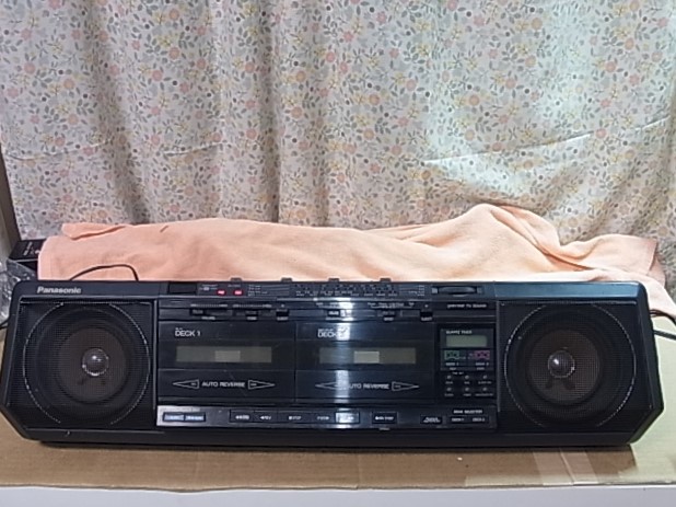 【目立った傷や汚れなし】♪Panasonic 【RX-FW38】 FM/AM 通電確認済 昭和レトロ 管理23091008の落札情報詳細 ...