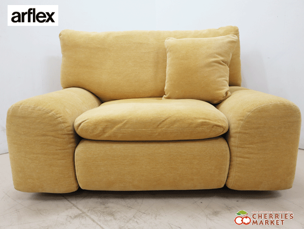 【やや傷や汚れあり】 arflex アルフレックス BENGODI ベンゴディ 1Pソファ/1人掛けソファ チニ・ボエリ 57万の落札情報詳細 - Yahoo!オークション落札価格検索 オークフリー