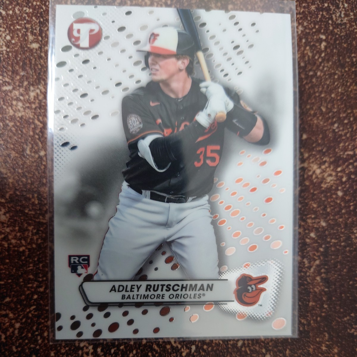 【未使用に近い】【インサート】MLB 2023 Topps PRISTINE〈ADLEY RUTSCHMAN〉RC DIE-CUT OS-11 ...