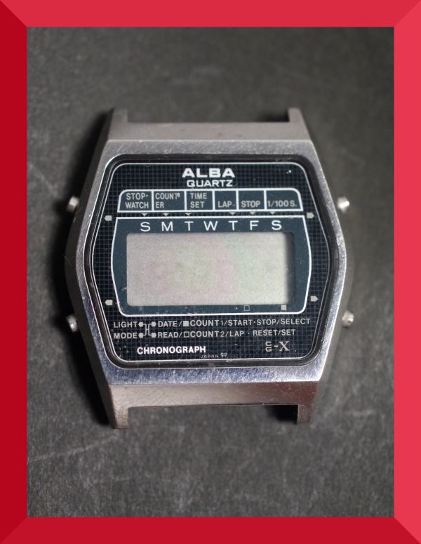 【全体的に状態が悪い】セイコー SEIKO アルバ ALBA デジタル Y729-4000 男性用 メンズ 腕時計 V857の落札情報詳細 ...