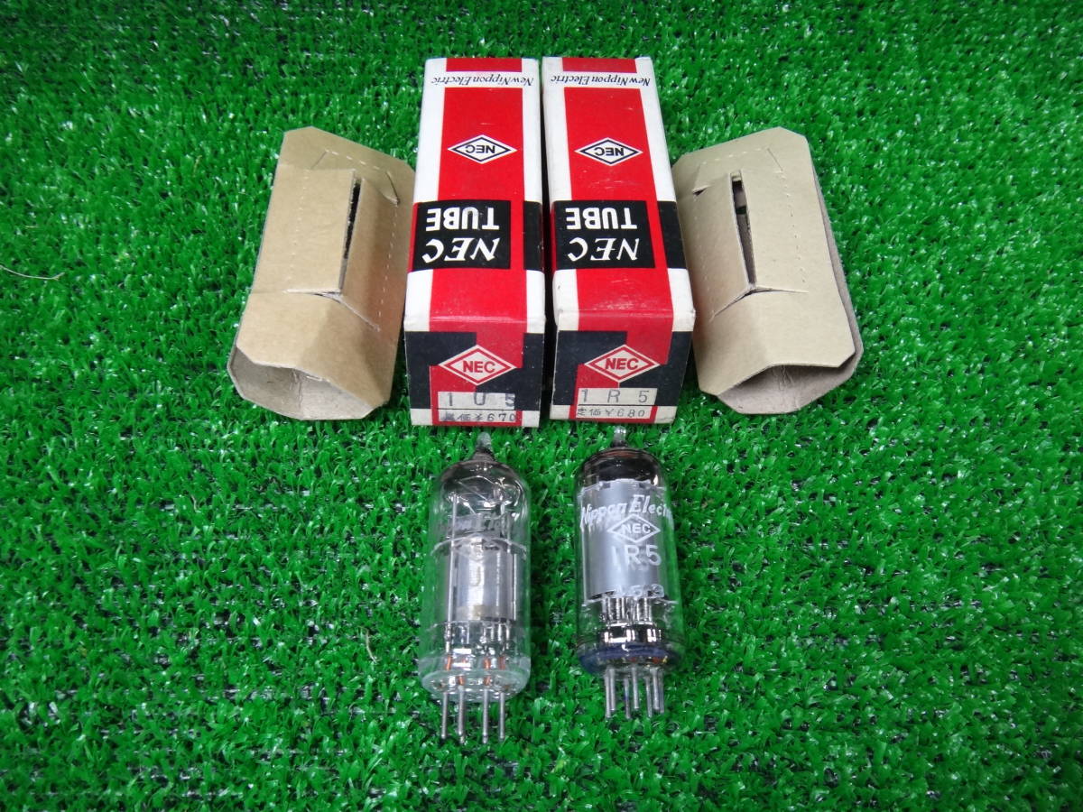 【未使用】電池管ラジオの真空管 1U5 1R5 NEC 未使用品2本 W 1577(整理番号)の落札情報詳細 - Yahoo!オークション落札 ...