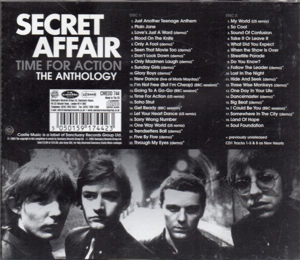 【目立った傷や汚れなし】ネオモッズ/パンク/パワーポップ/Secret Affair/Time For Action The ...